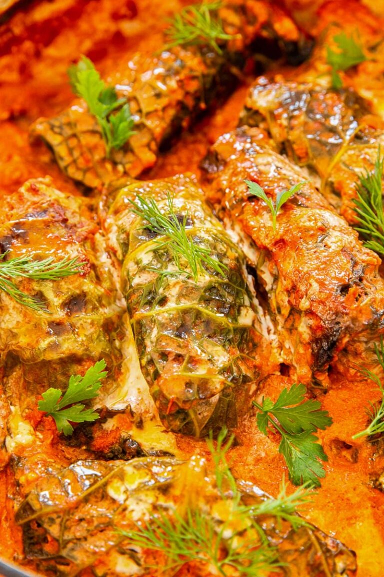 Cabbage Rolls Golubtsi (Authentic Recipe) - Vikalinka