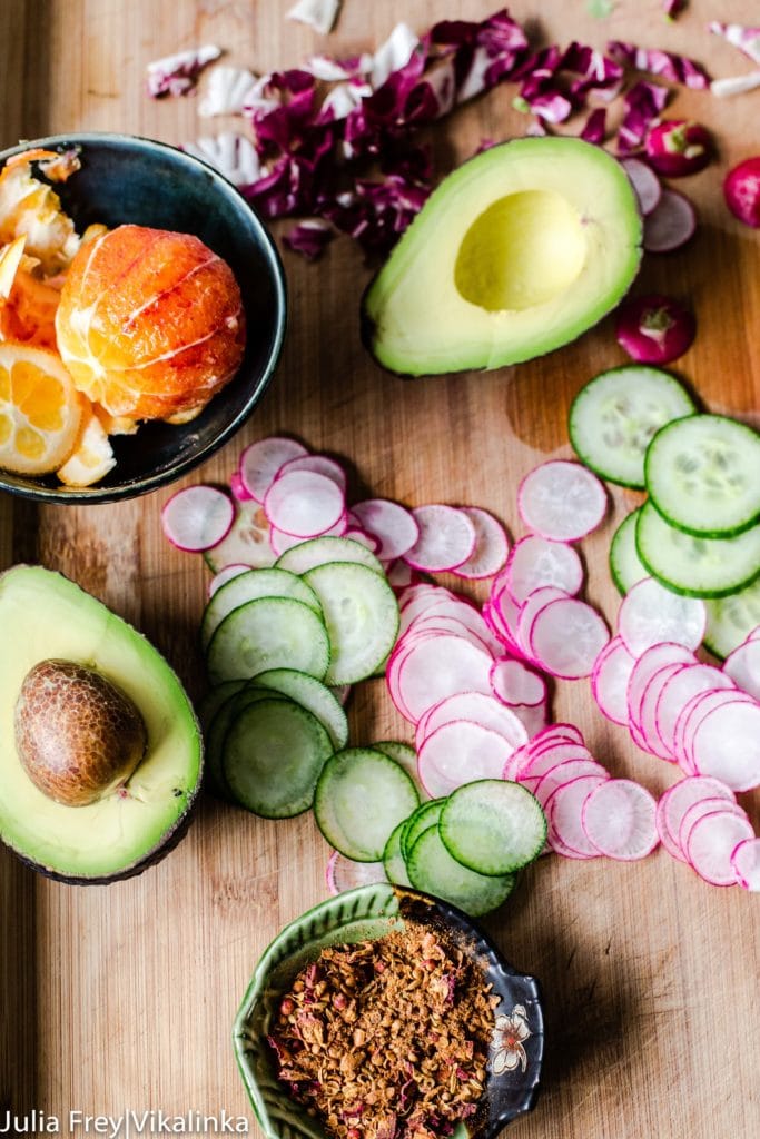 Middle Eastern Salad Bowl - Vikalinka