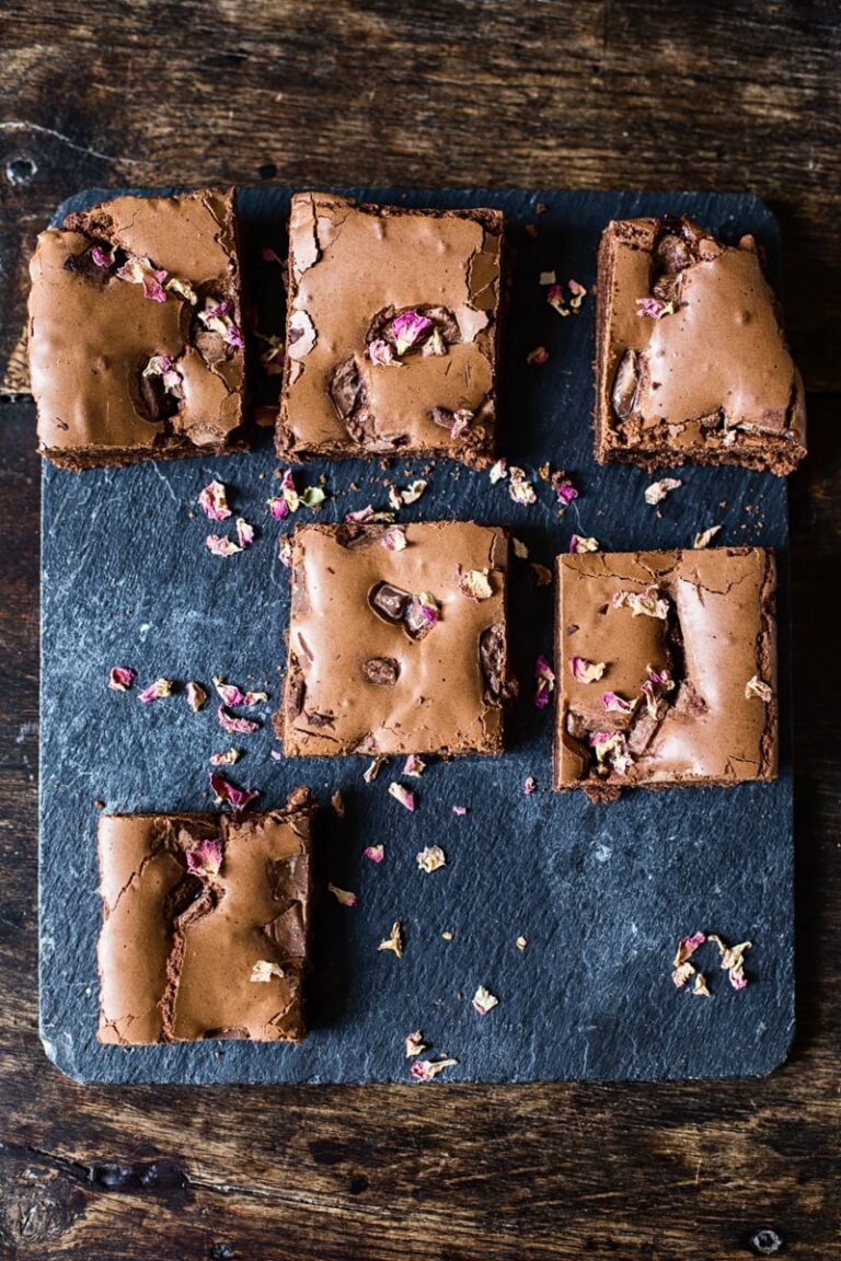 Turkish Delight Brownies - Vikalinka