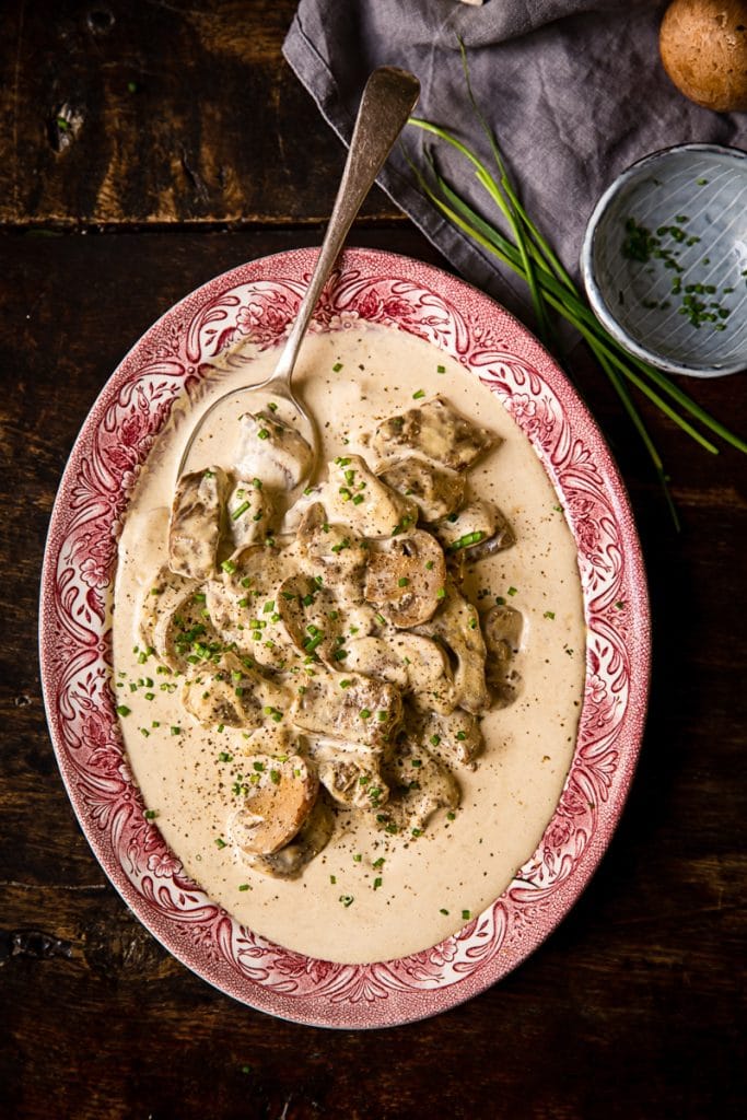 Beef in Truffled Cream Sauce - Vikalinka