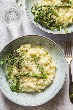 Spring Asparagus Risotto - Vikalinka