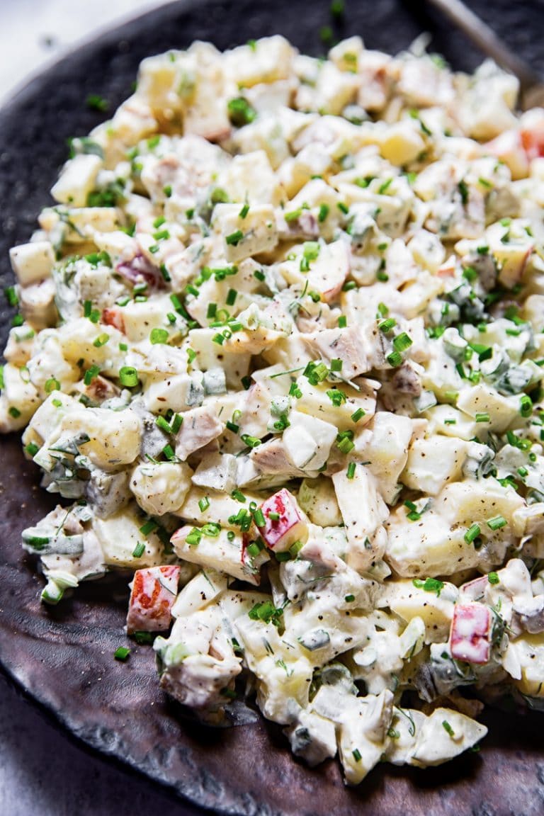Russian Potato Salad Recipe Olivier