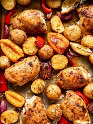 Spanish Chicken in Bravas Sauce - Vikalinka