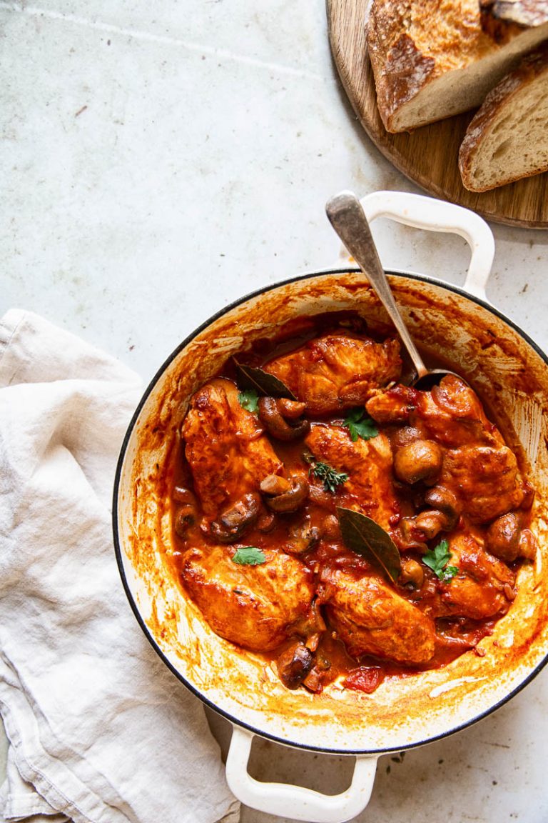 Chicken Chasseur Recipe - Vikalinka