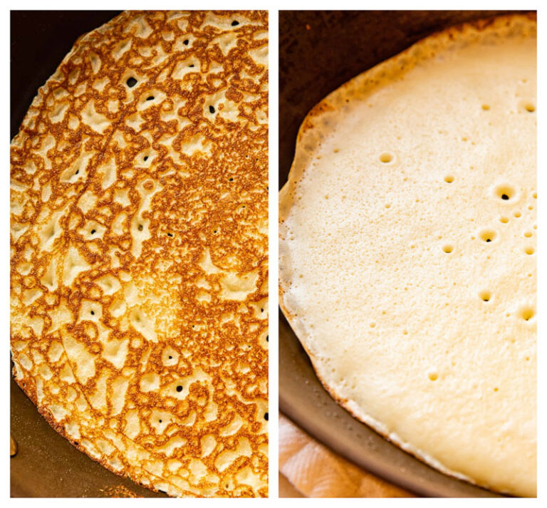 Russian Crepes Blini (VIDEO) Thin and delicate pancakes