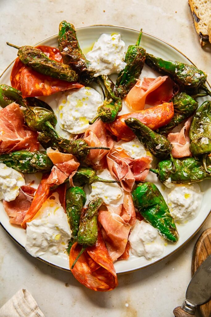 Padron Peppers (Traditional Spanish Tapas) - Vikalinka