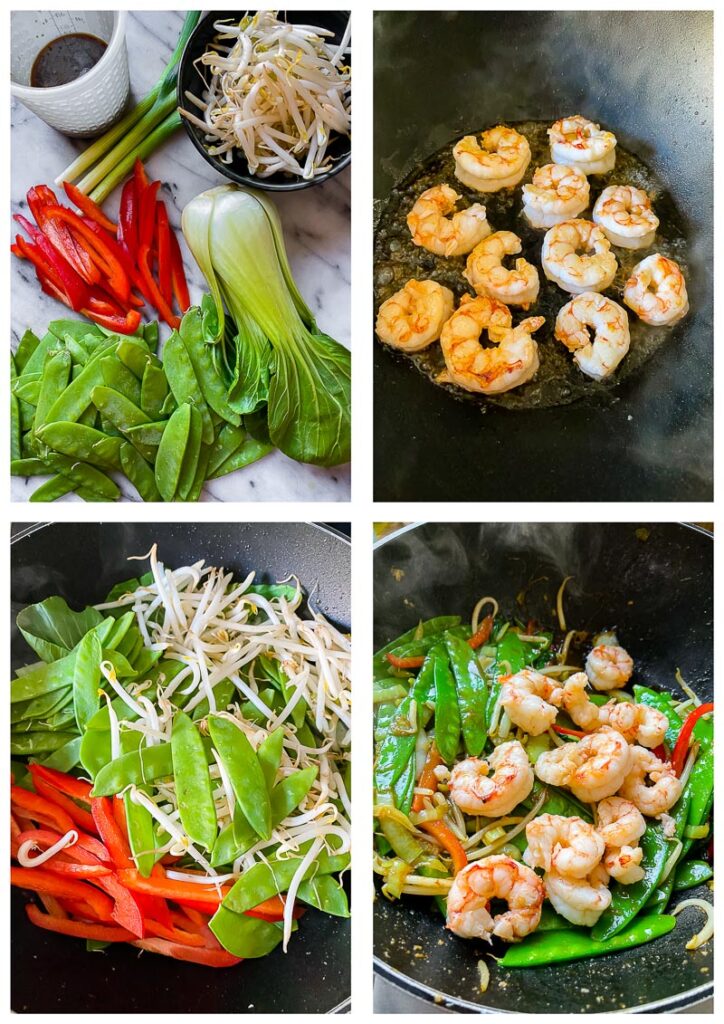 Easy Prawn Stir Fry - Vikalinka