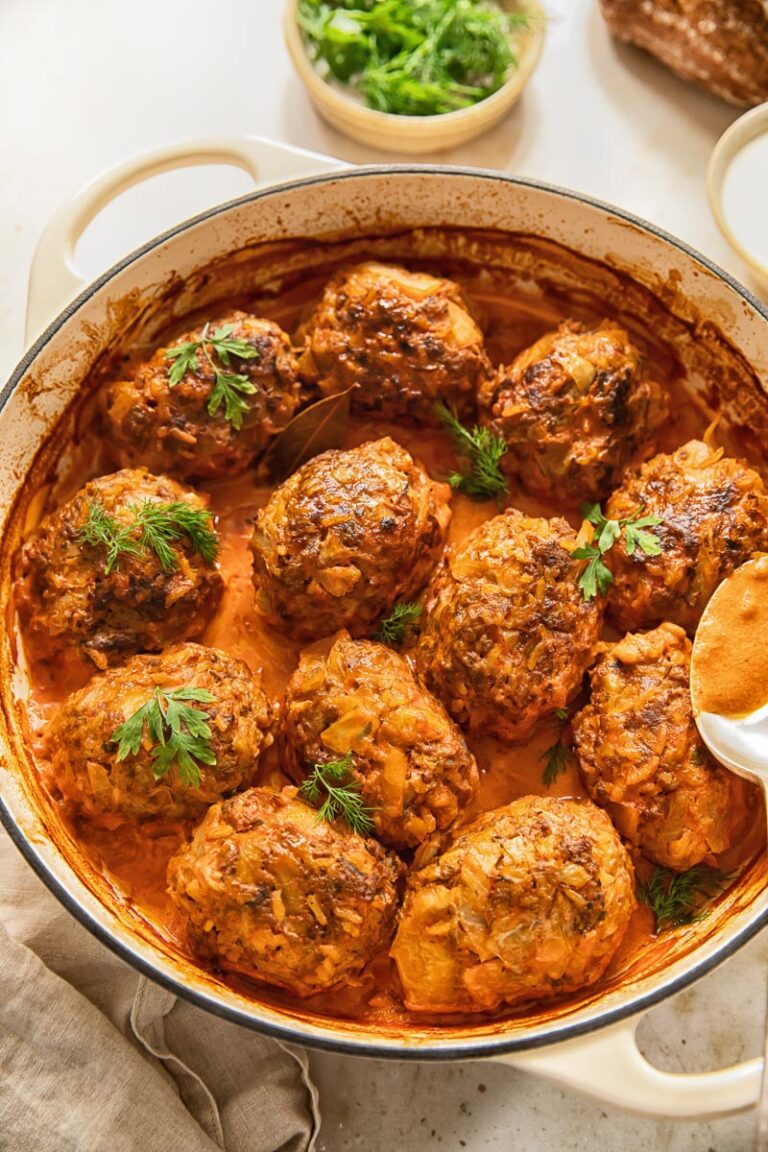 Russian Cabbage Rolls Golubtsi (Authentic Recipe) - Vikalinka