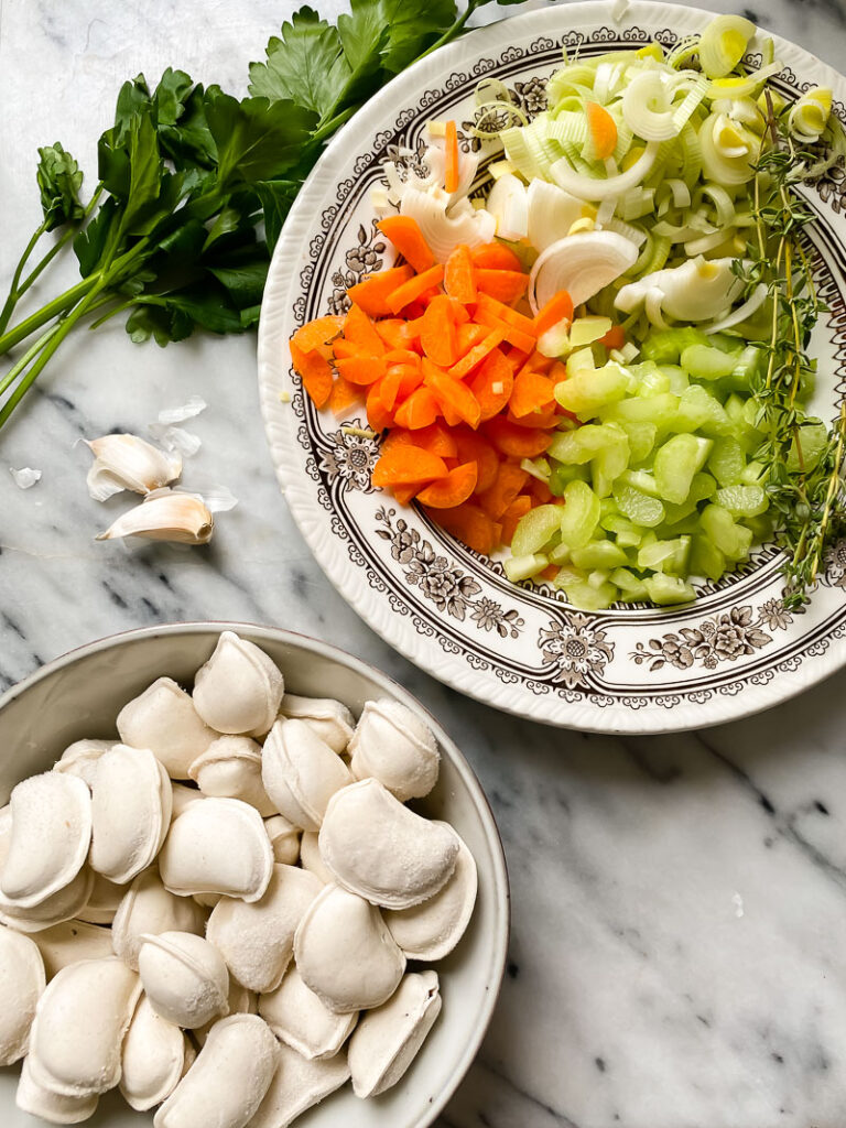 Pelmeni Dumpling Soup - Vikalinka