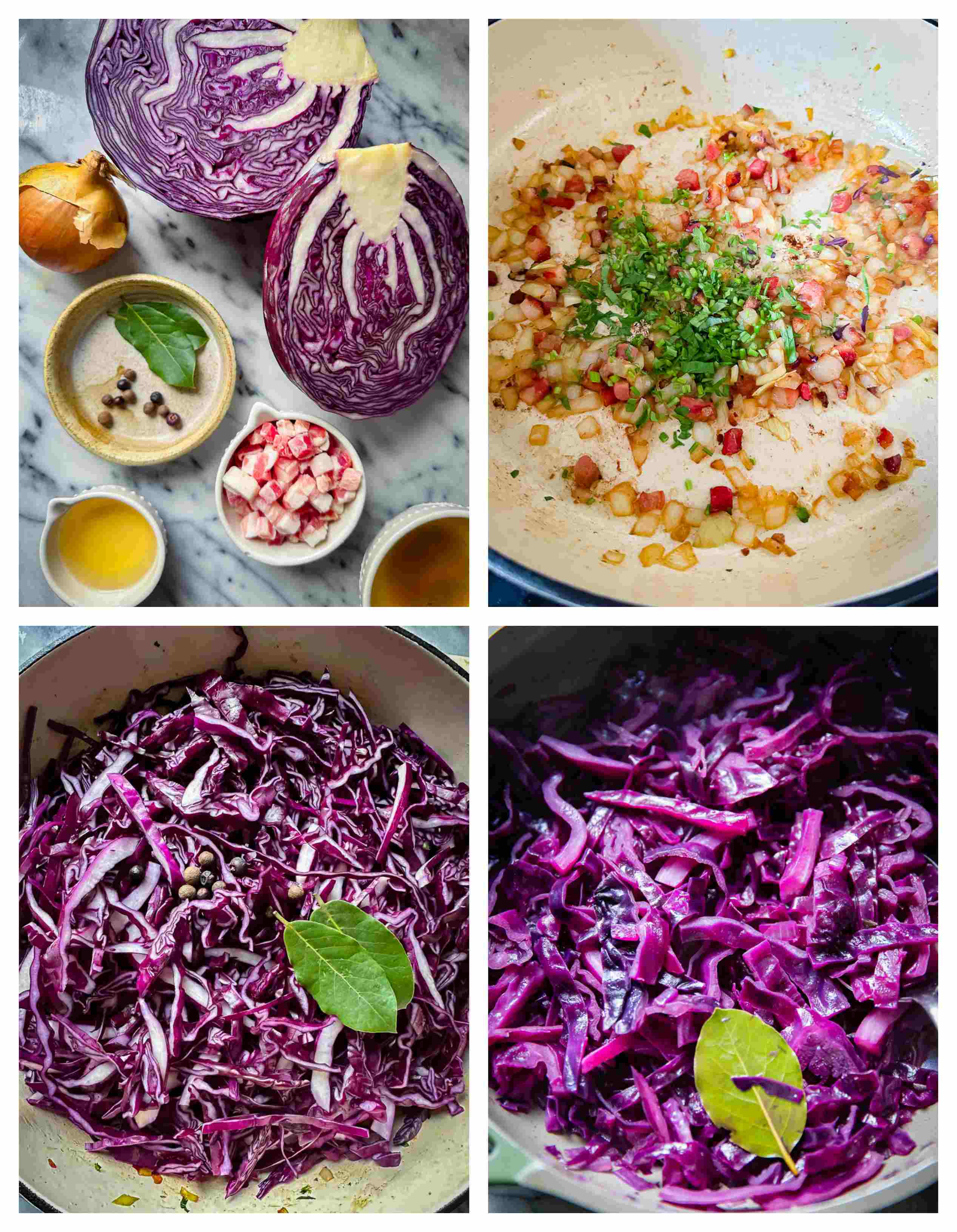 Braised Red Cabbage - Vikalinka
