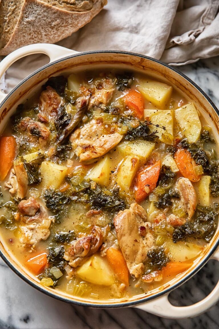 Easy Chicken Stew - Vikalinka