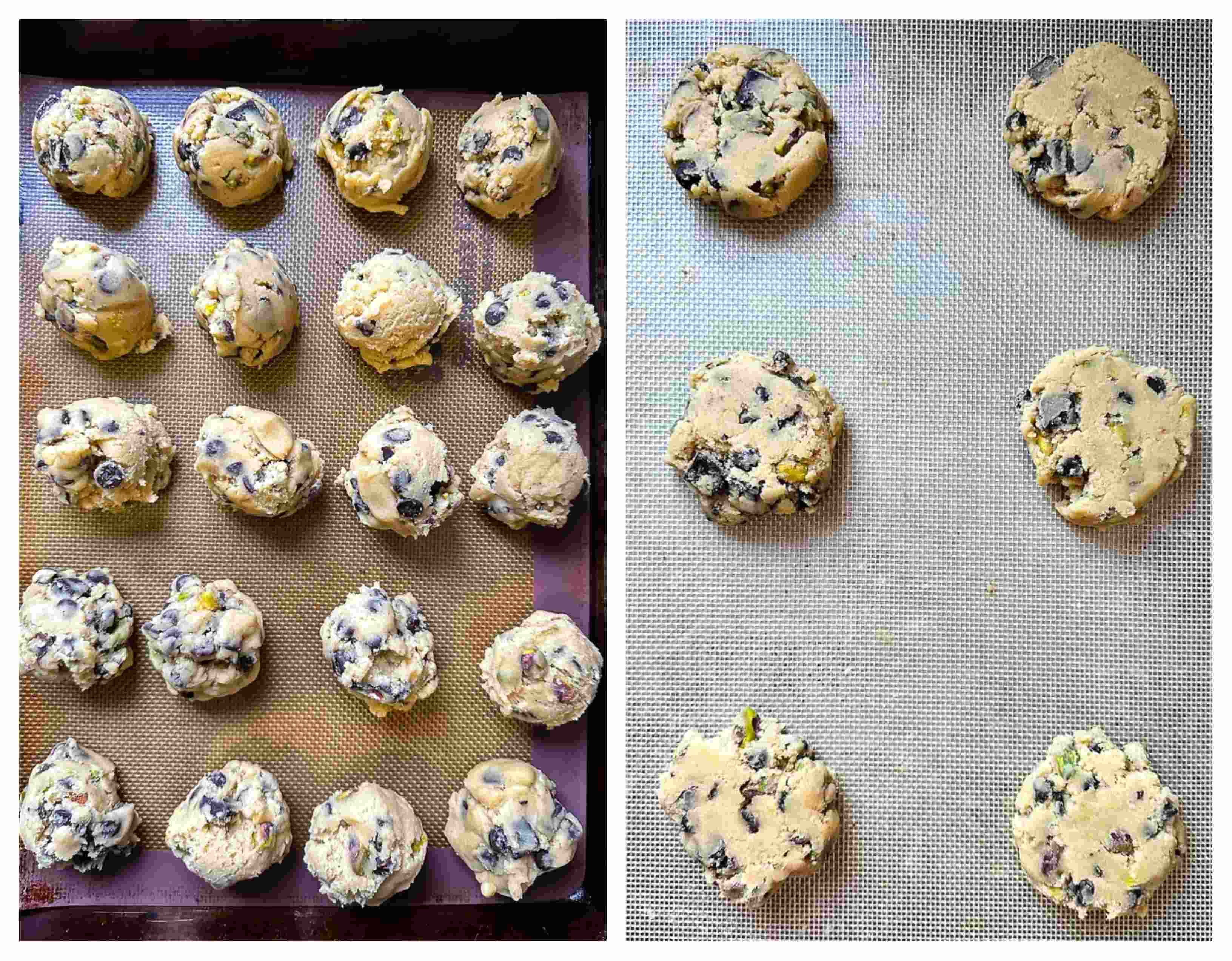 Chocolate Chip Cookies with Pistachios and Sea Salt - Vikalinka
