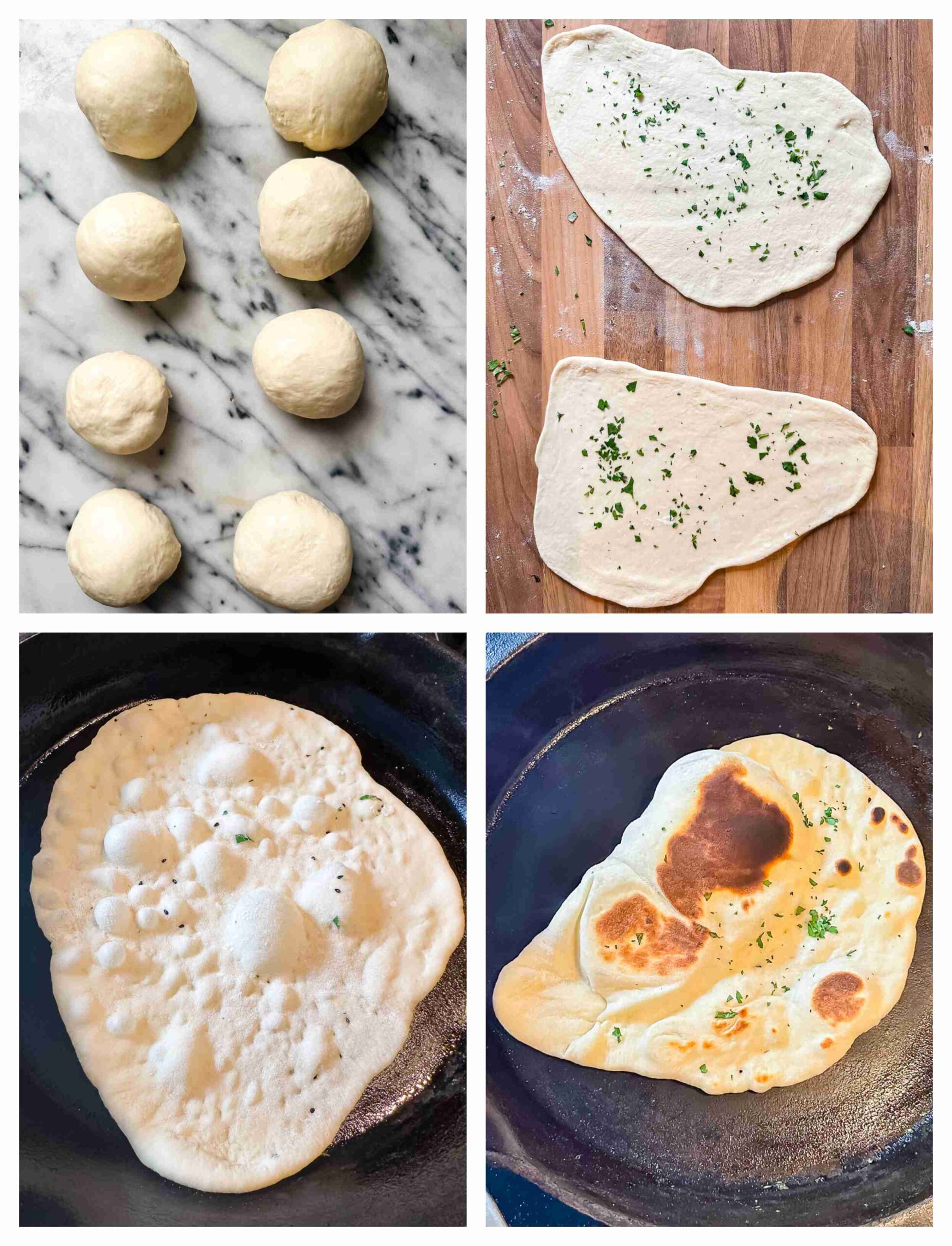 Homemade Naan - Vikalinka