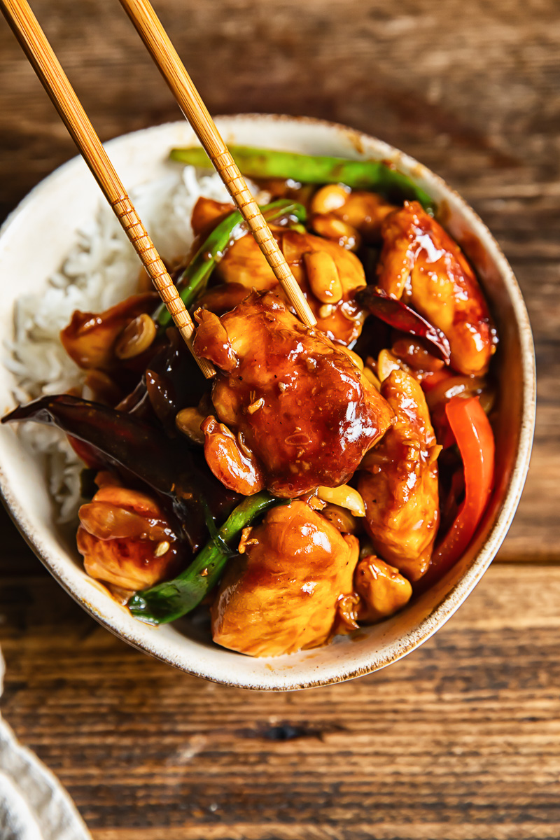 Szechuan Chicken (Sichuan Chicken) - Vikalinka