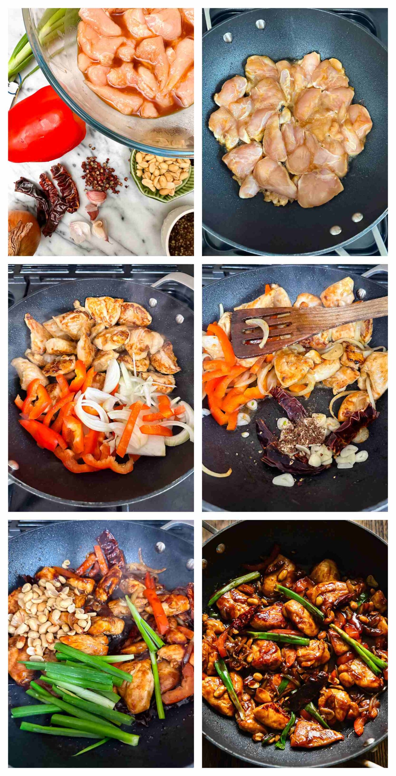 Szechuan Chicken (Sichuan Chicken) - Vikalinka