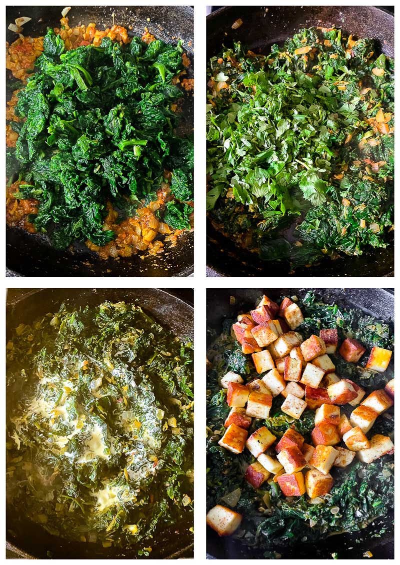 Easy Saag Paneer - Vikalinka