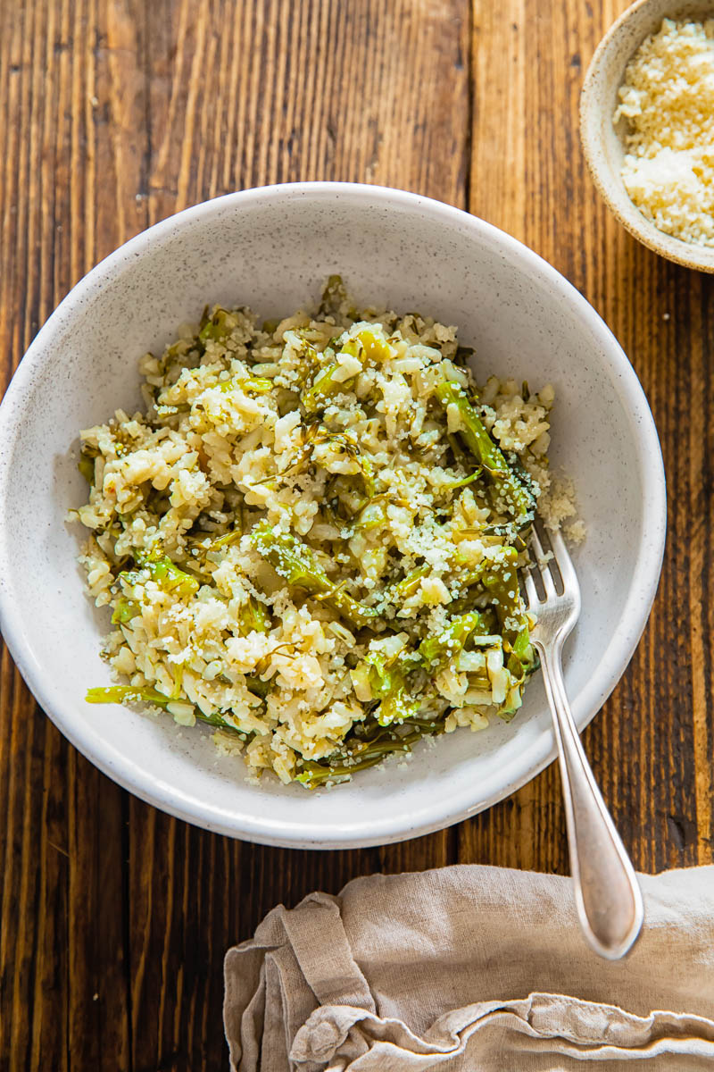 Instant Pot Risotto with Broccoli - Vikalinka