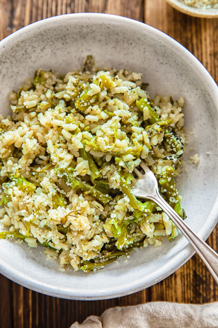 Instant Pot Risotto with Broccoli - Vikalinka