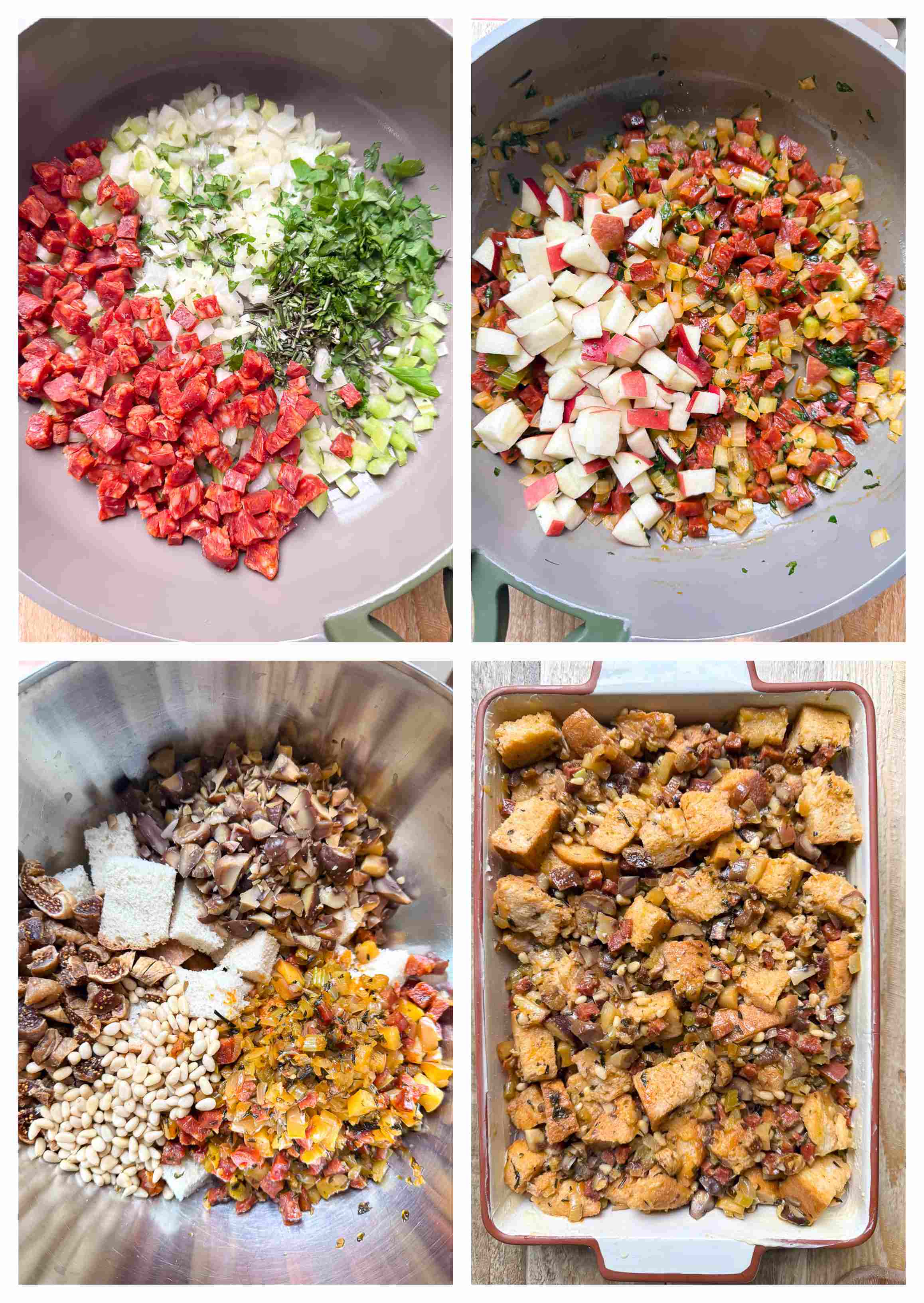 Chorizo and Fig Stuffing - Vikalinka