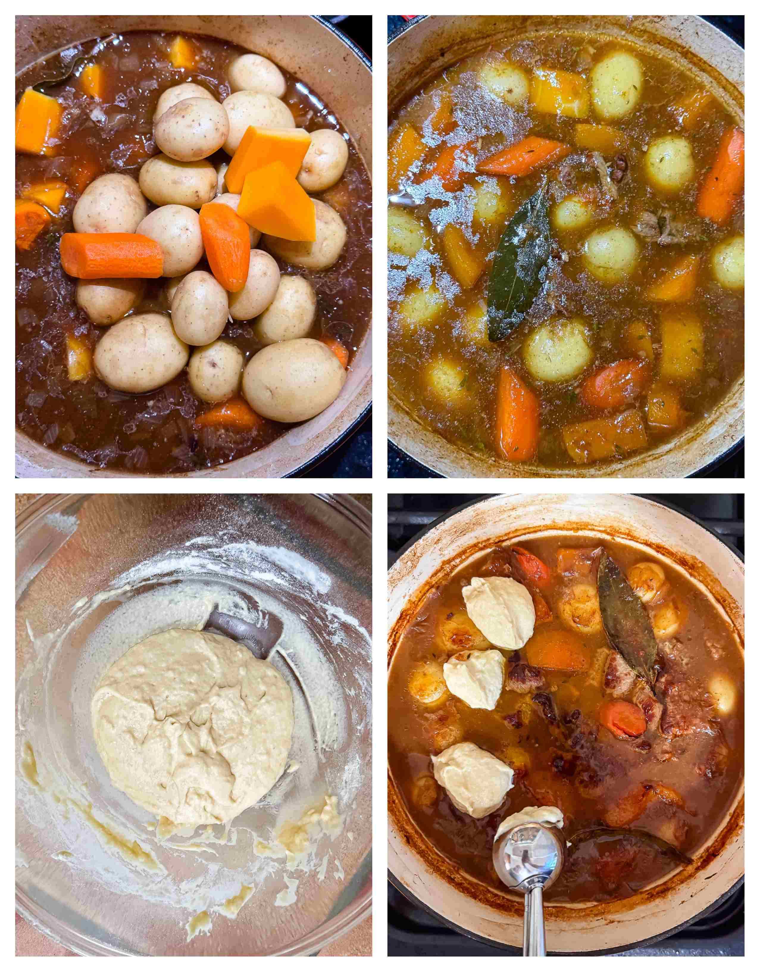 Beef Stew with Dumplings - Vikalinka