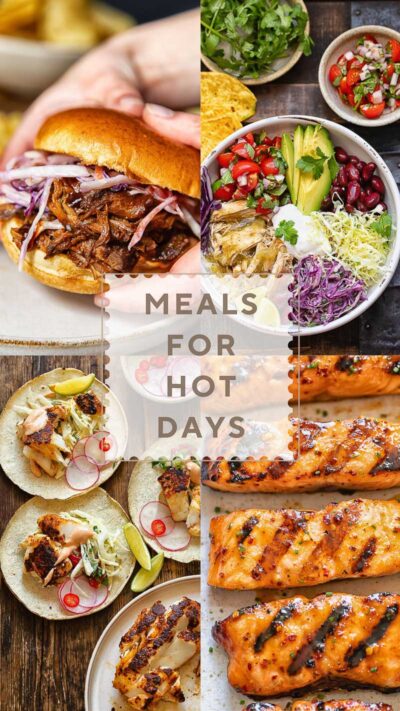 Meals for Hot Days: Recipes That Barely Touch The Stove - Vikalinka
